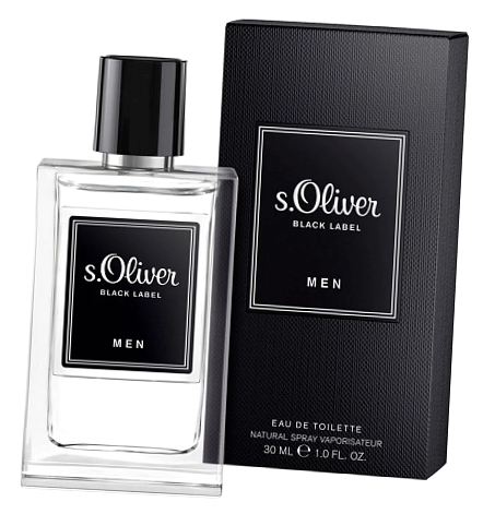 S Oliver Black Label Men eau de toilette для мужчин 30 мл - С Оливер Блэк Лейбл