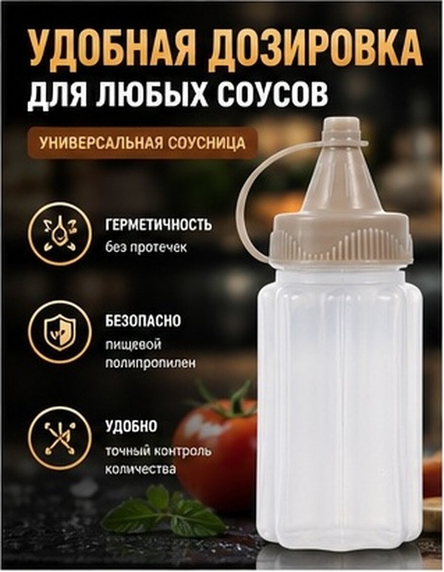 4 Шт Соусные Бутылочки С Каплей Переносные Емкости Для Приправ 8 50X3 20X3 00Cm
