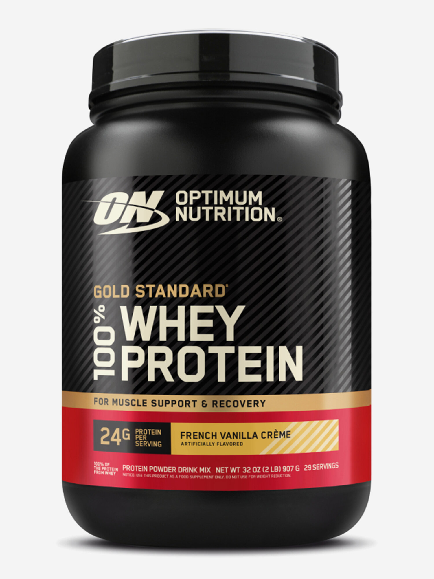 Optimum Nutrition 100% Gold Standard (907 гр) (французская ваниль)