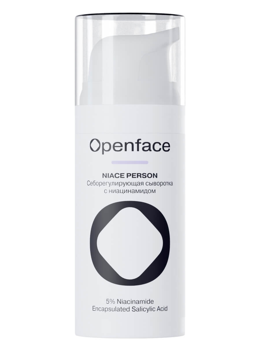 Себорегулирующая сыворотка с ниацинамидом NIACE PERSON, 30 мл, Openface