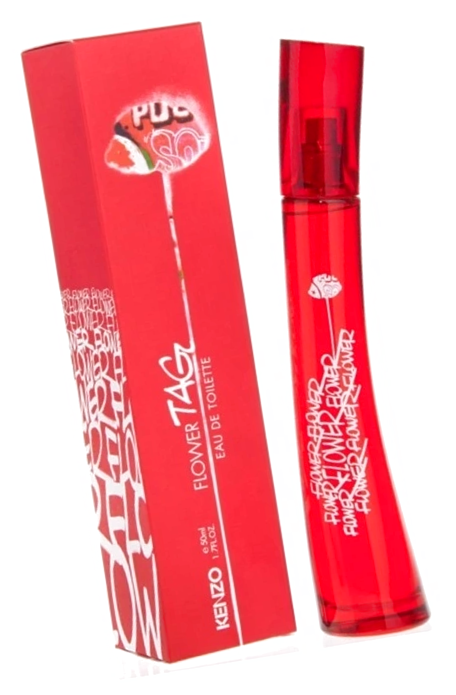 Женский парфюм Kenzo Flower Tag 50 мл - Флауэр Таг Кензо eau de toilette