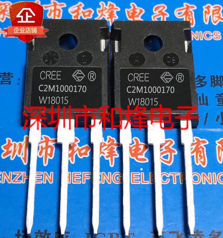 C2M000170D,1шт./лот,1700В SiC‑MOSFET, для ремонта высоковольтных инверторов, блоков питания, самодельных устройств
