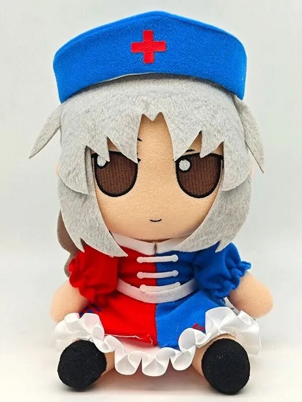 20см Fumo Yagokoro Eirin аниме плюшевая игрушка , Touhou Project игрушки кукла.