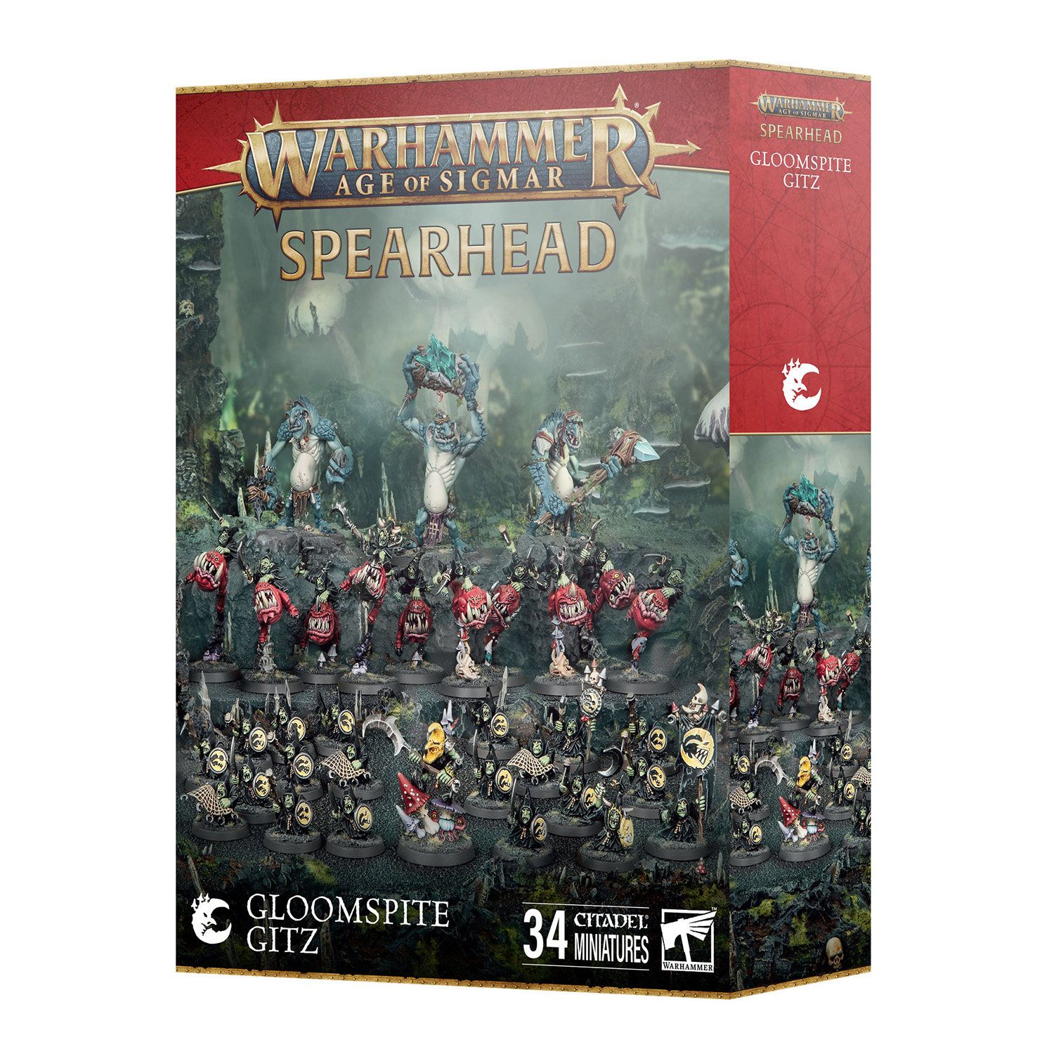 Миниатюры Warhammer AOS Gloomspite Gitz Spearhead: Gloomspite Gitz