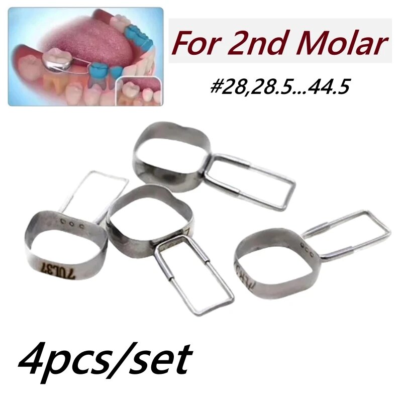 Брекеты ортодонтические Let me see, 2nd Molar 28.5, Цвет: 2nd Molar 28.5