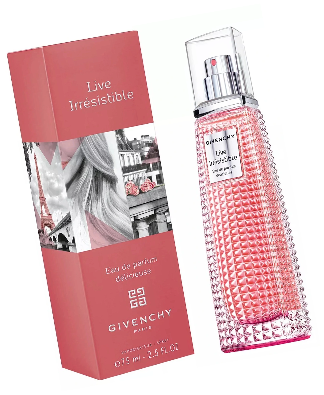 Женская парфюмерная вода Givenchy Live Irresistible 75 мл / Живанши Эрисистибель Делисиос