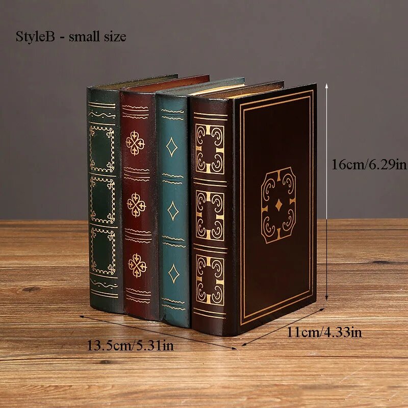 Деревянная коробка-книга для хранения украшений Untior B samll