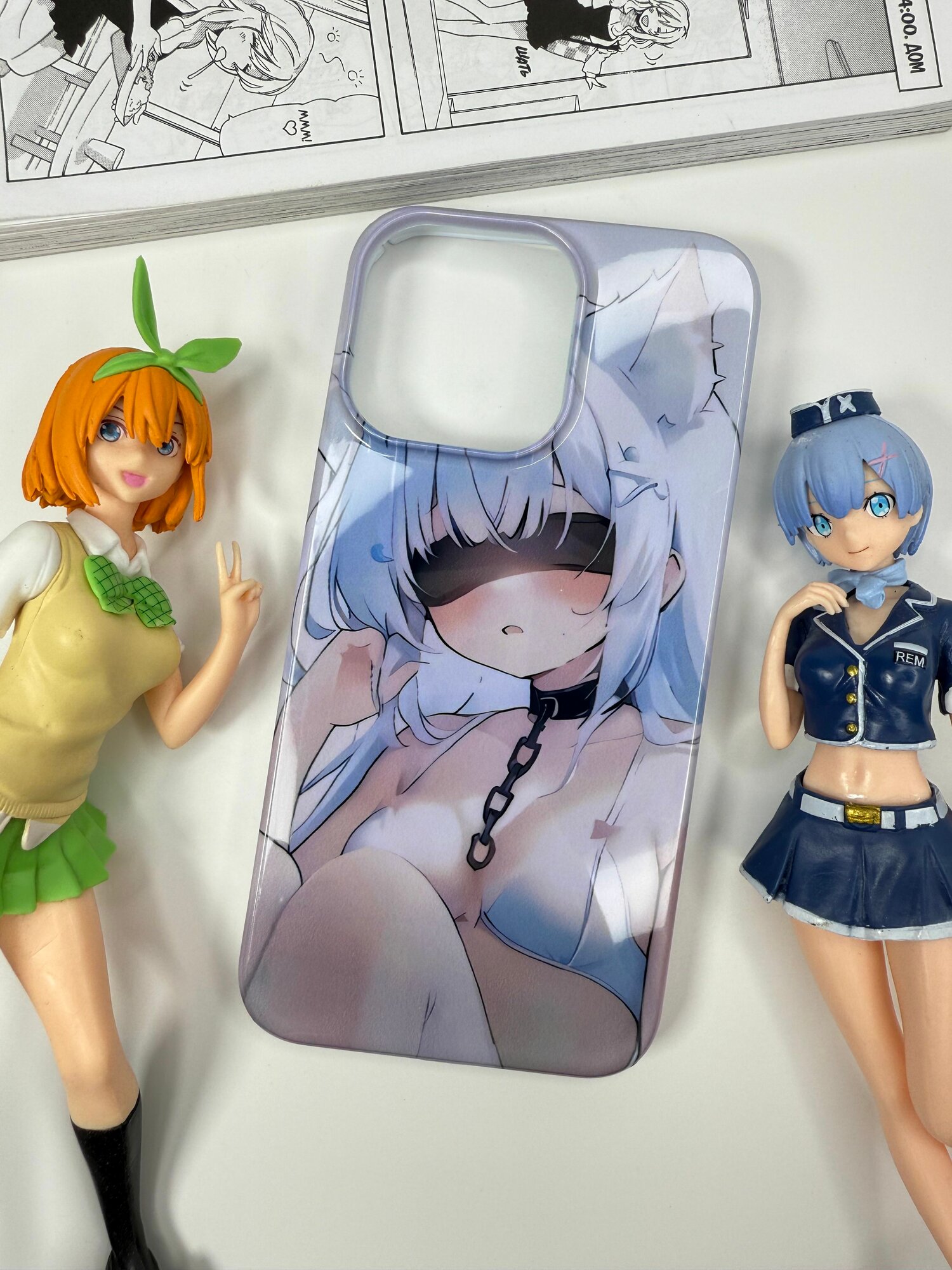 Чехол-Накладка для смартфона Apple iPhone 14 Pro Max, материал пластик, цвет белый