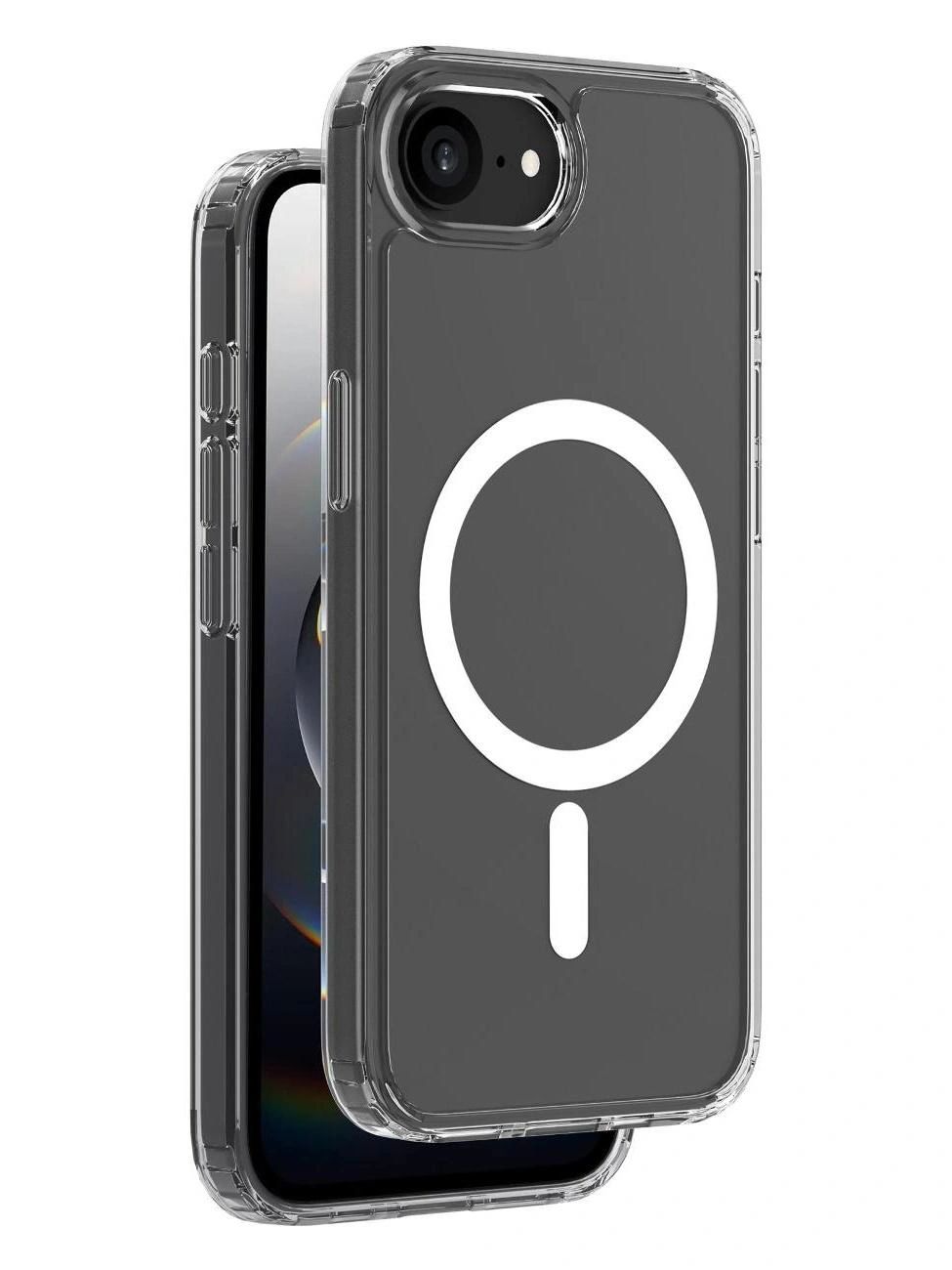 Чехол Deppa Gel Сrystal MagSafe Apple iPhone 17e, прозрачный, 84326