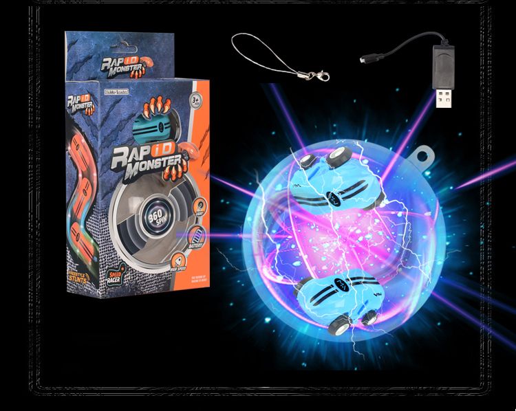 Бешенная машинка в шаре, USB, световые эффекты