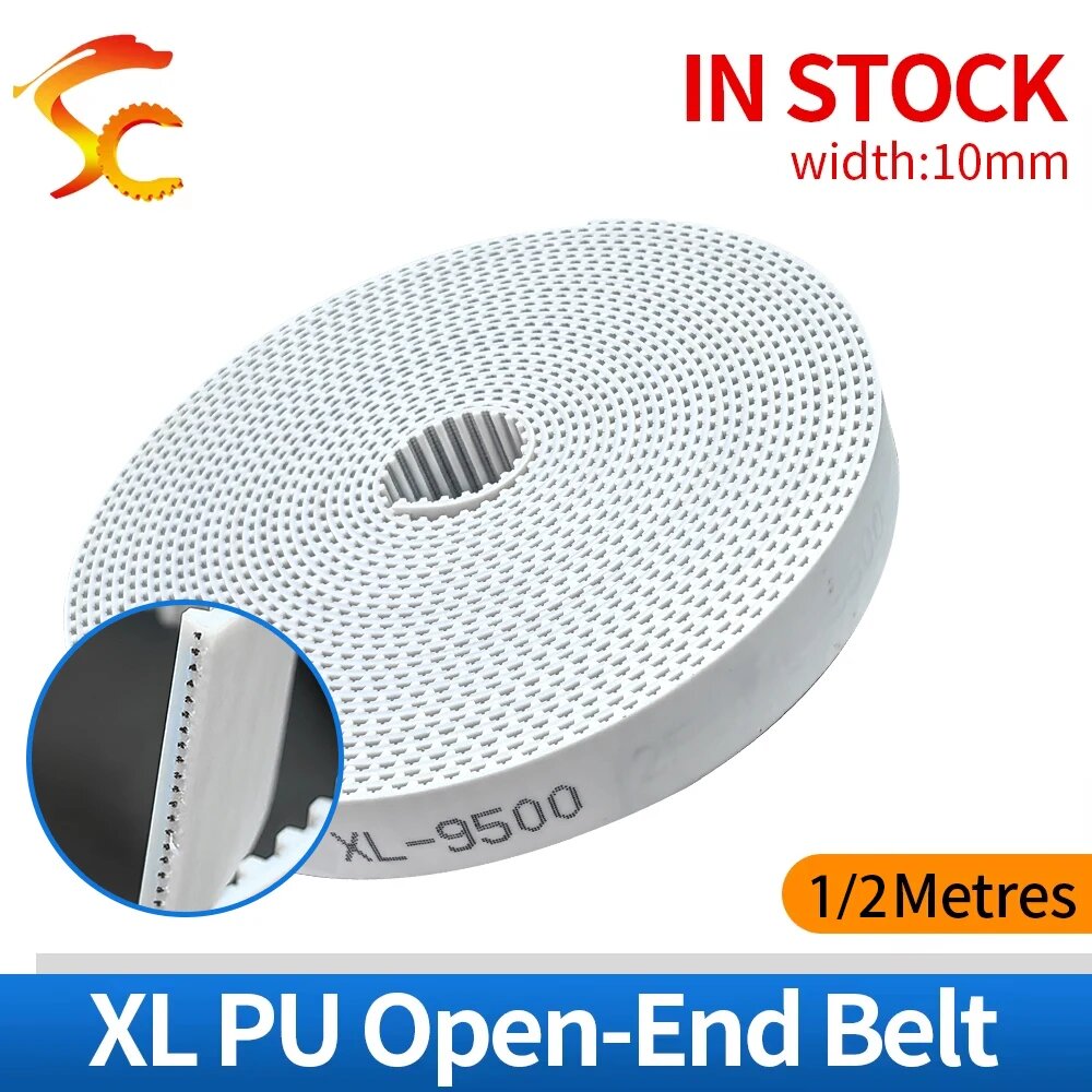Ремень ГРМ SC XL-10 10 мм белый 2meters
