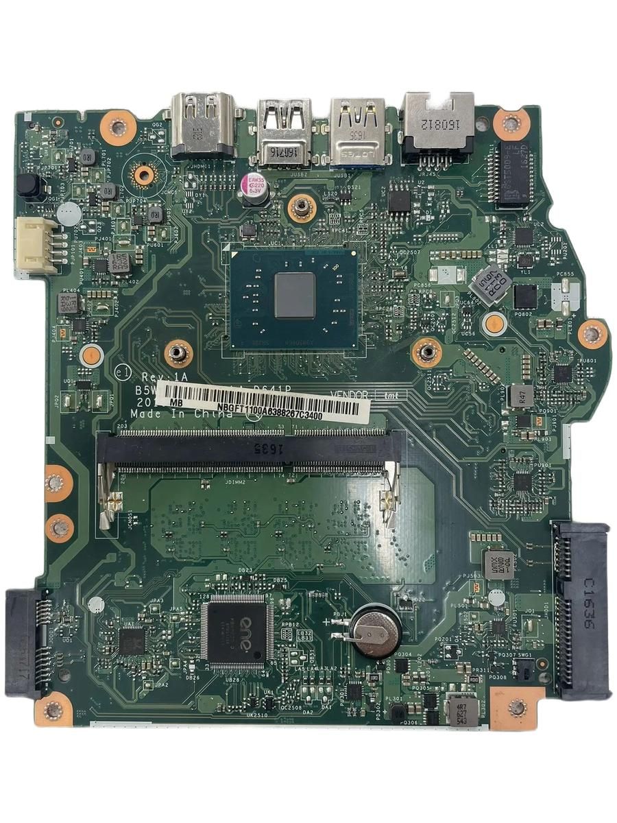 NB. GFT11.00A LA-D641P Материнская плата Acer ES1-732 Intel N4200