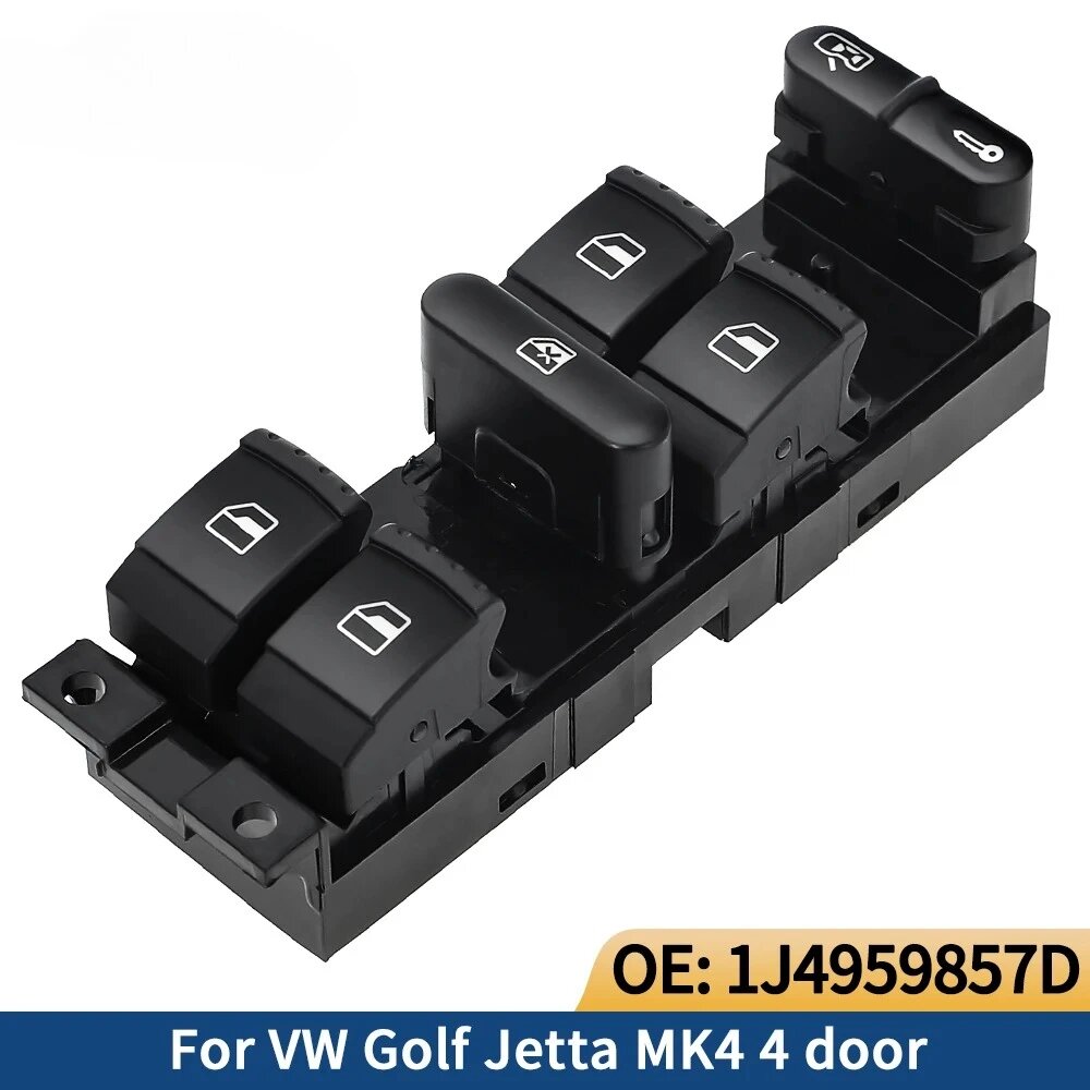 Кнопка Управления Стеклоподъемником Для Volkswagen Golf, Jetta, Bora, Passat, Seat Leon