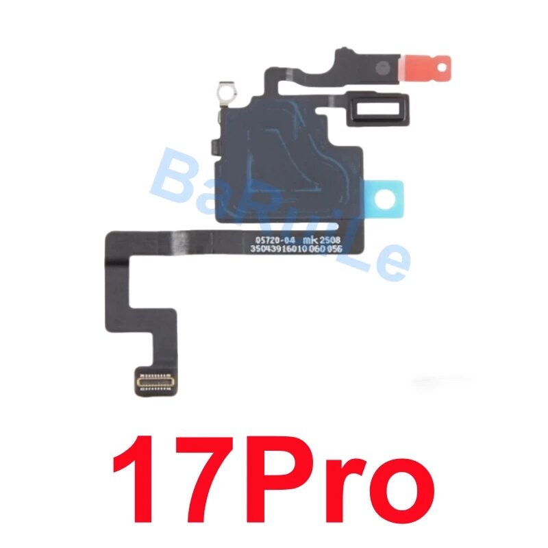 Верхний динамик iPhone 17 Pro, гибкий кабель, Color: 1x 17Pro Sensor