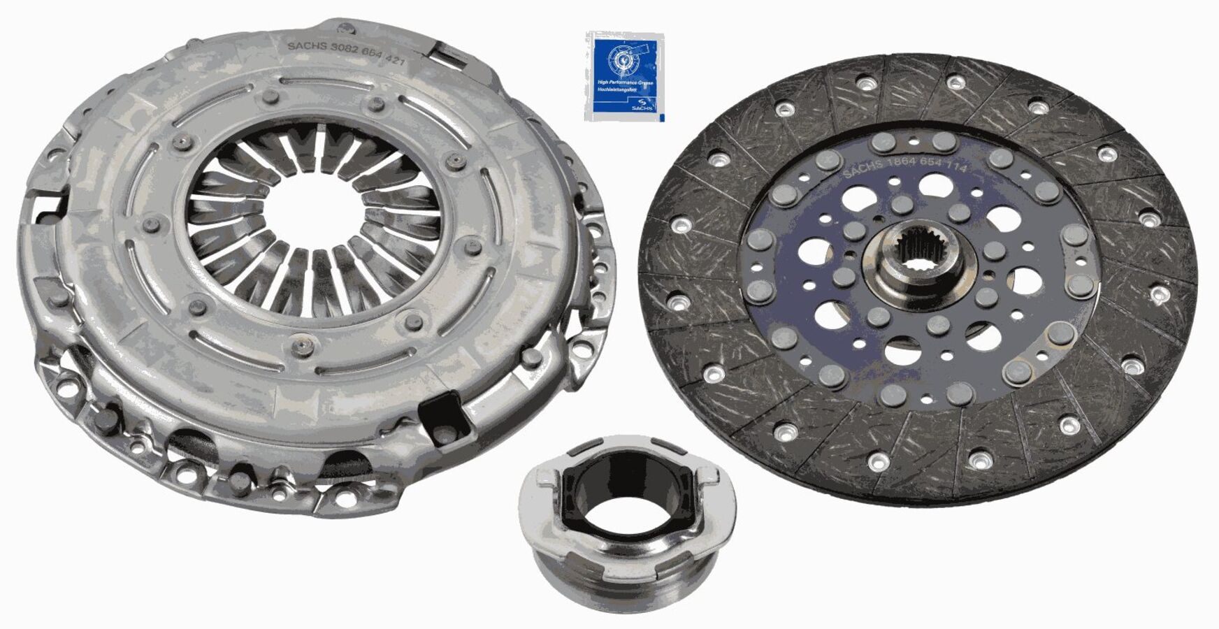 Компл. сцепления Hyundai I40 12 >, Tucson 15 >, Sonata 18 > (SACHS 3000 954 427)