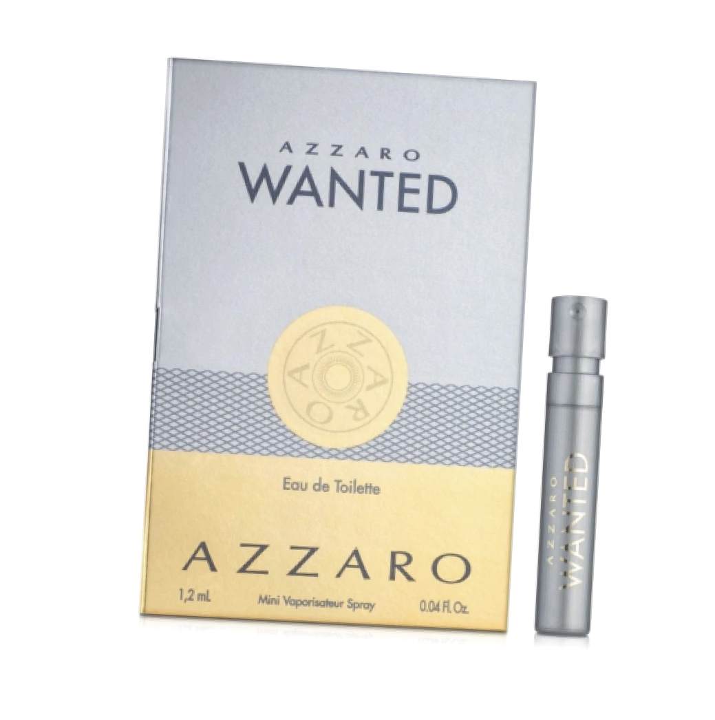 Мужской аромат Азаро Вантед миниатюра 1.2 мл - Azzaro Wanted туалетная вода сэмпл