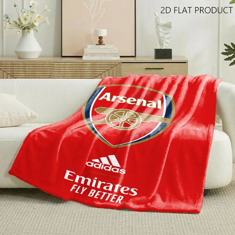 Arsenal плед из флиса с кашемиром