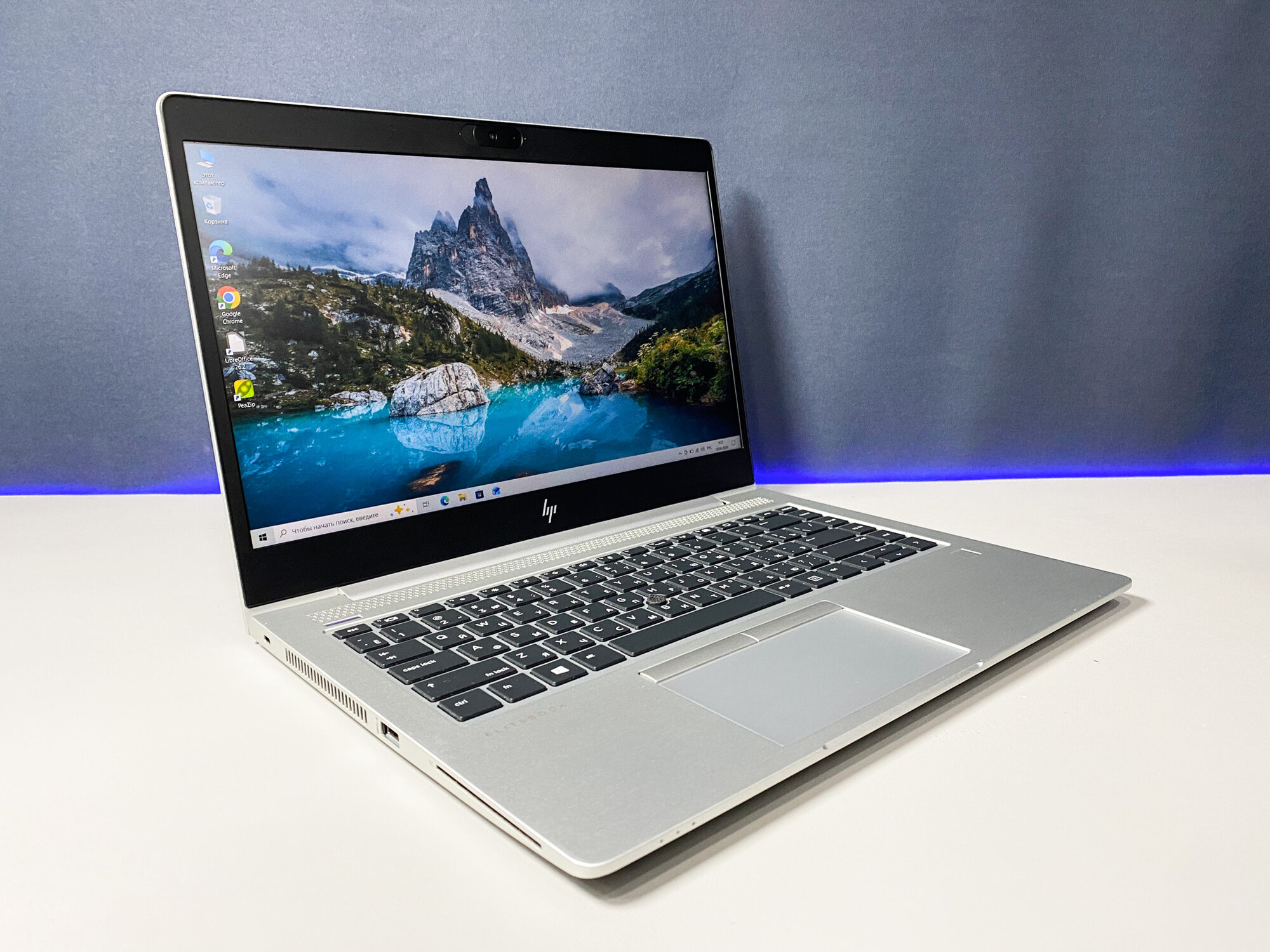 Ноутбук HP Elitebook 14"/AMD Ryzen 5 PRO 3500U 4/8*2.10-3.70GHz/Vega8/8Gb/SSD256Gb