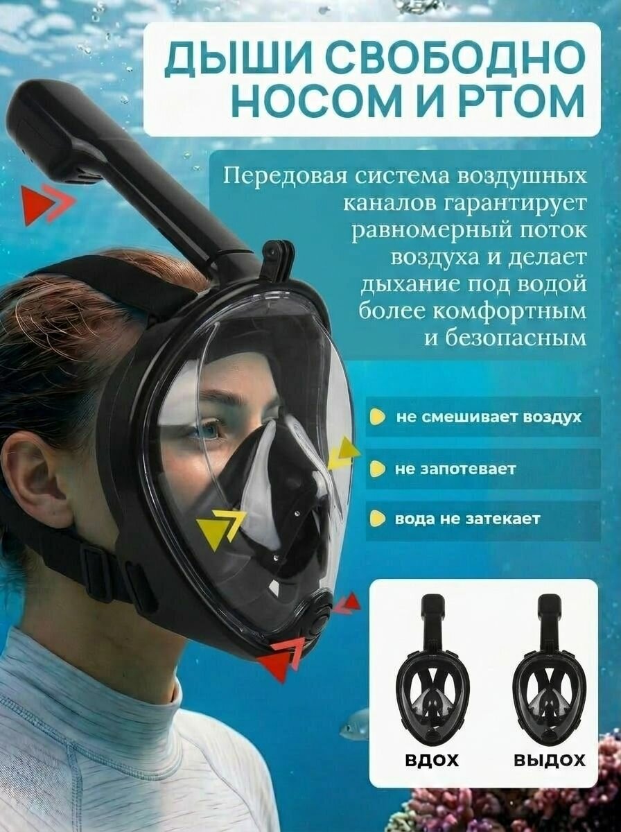 Маска для плавания — фото 1