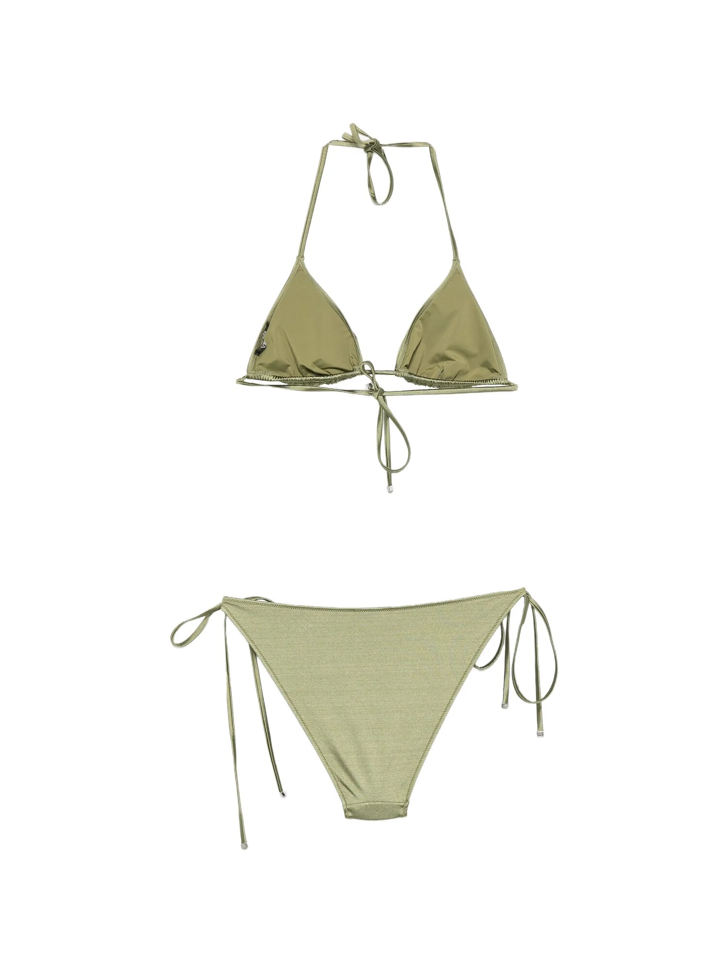 Купальник VENUJA Tie-fastening bikini, размер 42, green — фото 1
