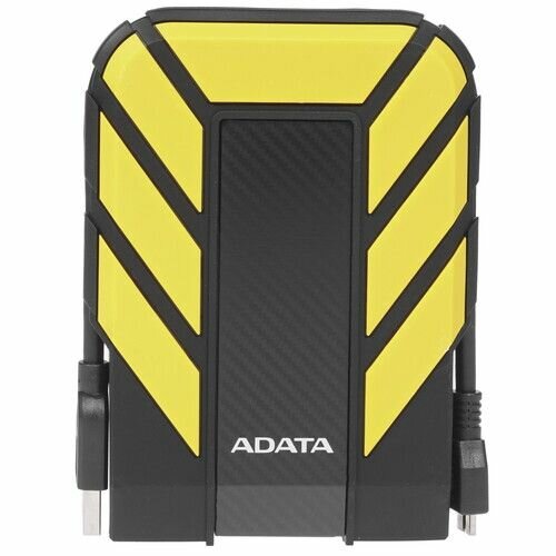 ADATA 1 ТБ Внешний жесткий диск, Пластик, желтый