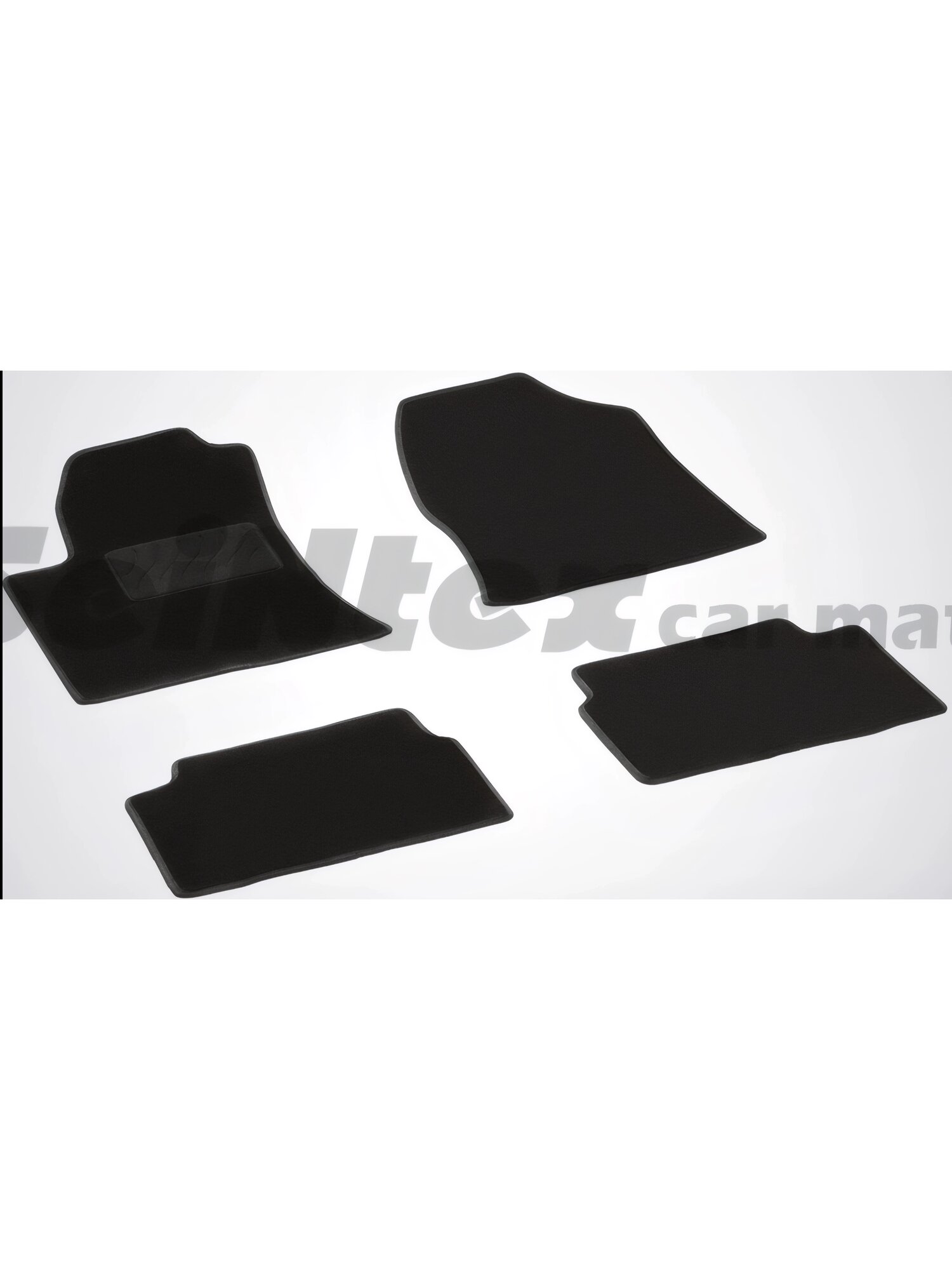 Ворсовые коврики LUX для Toyota Avensis II 2003-2008 Seintex 83195