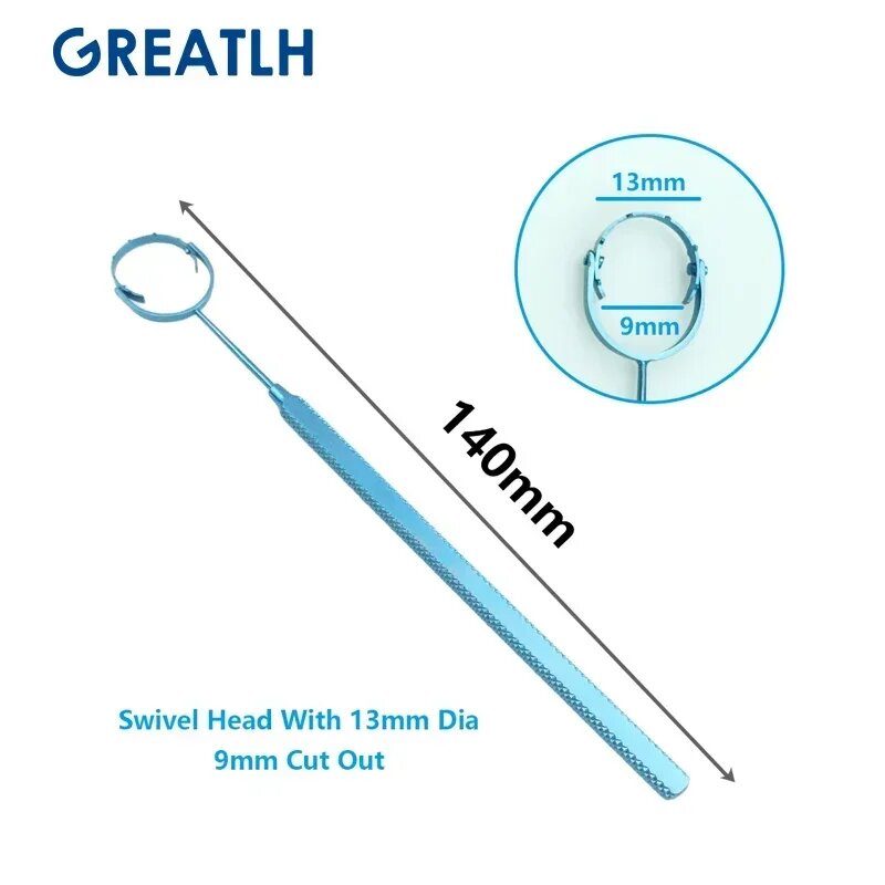 GREATLH Титановая поворотная головка для век Fixed ring 13mm-A