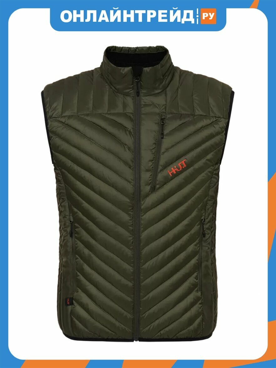 Жилет мужской H.u.t. TAIGA, хаки, р. XL