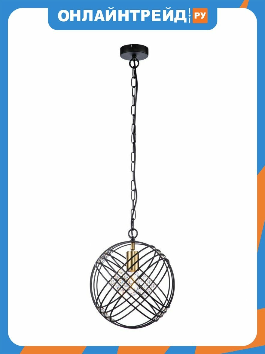 Подвесной светильник Indigo Interior Lighting Indigo Fresco 10001/1P Black V000103