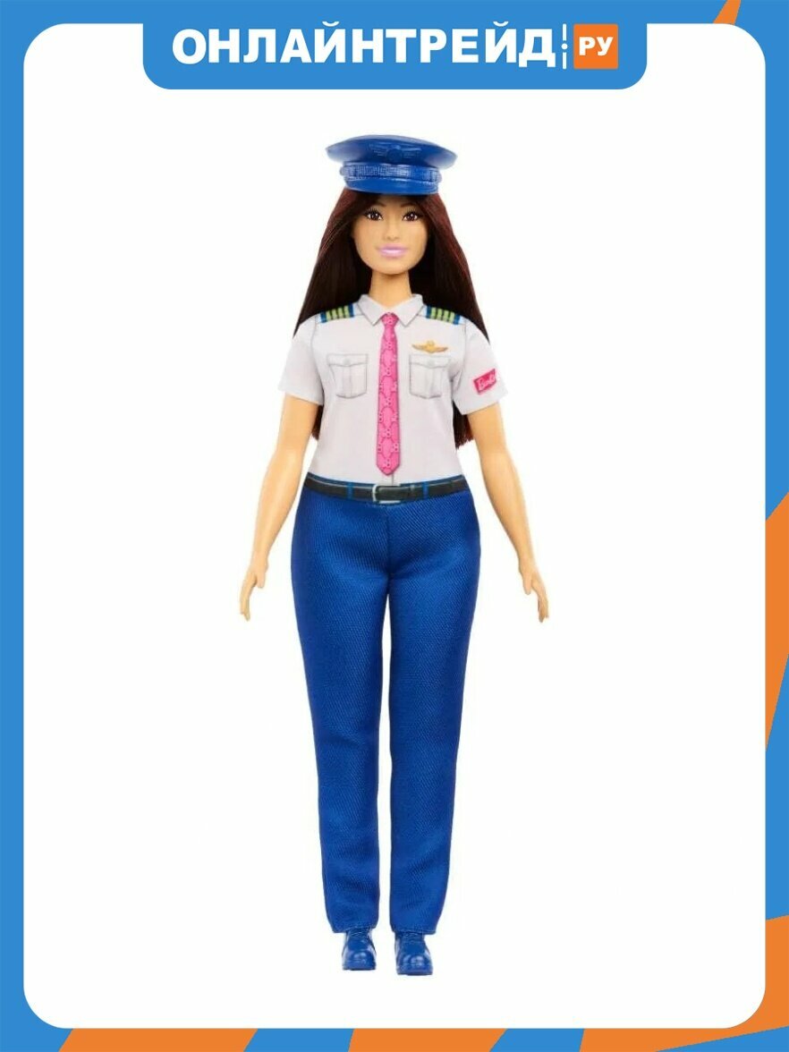 Кукла Barbie JKF75 Пилот, серия You Can Be Anything