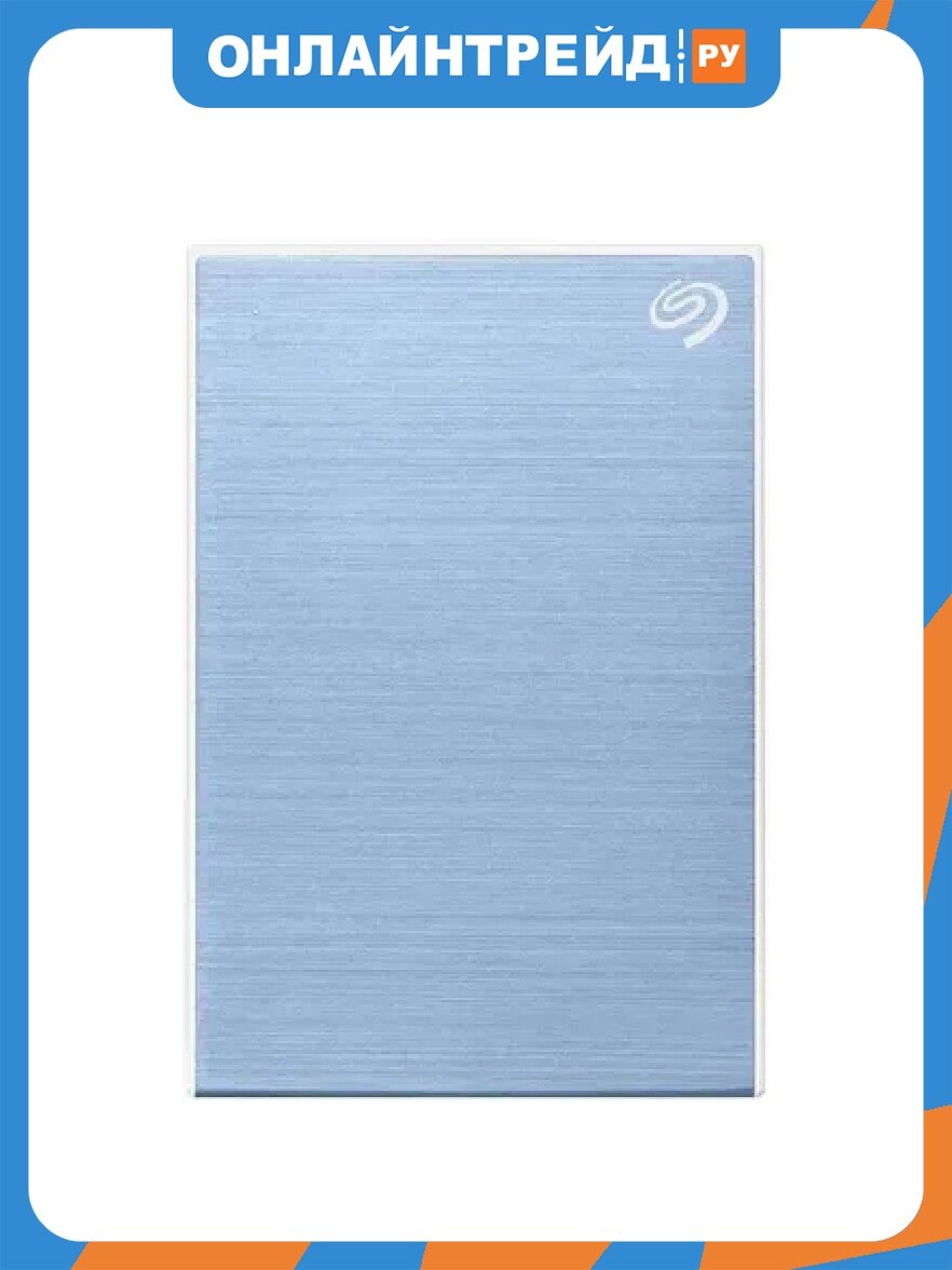 Внешний жесткий диск Seagate One Touch, 5 ТБ, USB 3.0 светло синий (STKZ5000402)