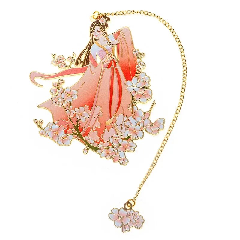 Латунные закладки «Двенадцать цветочных богов» STYLE13