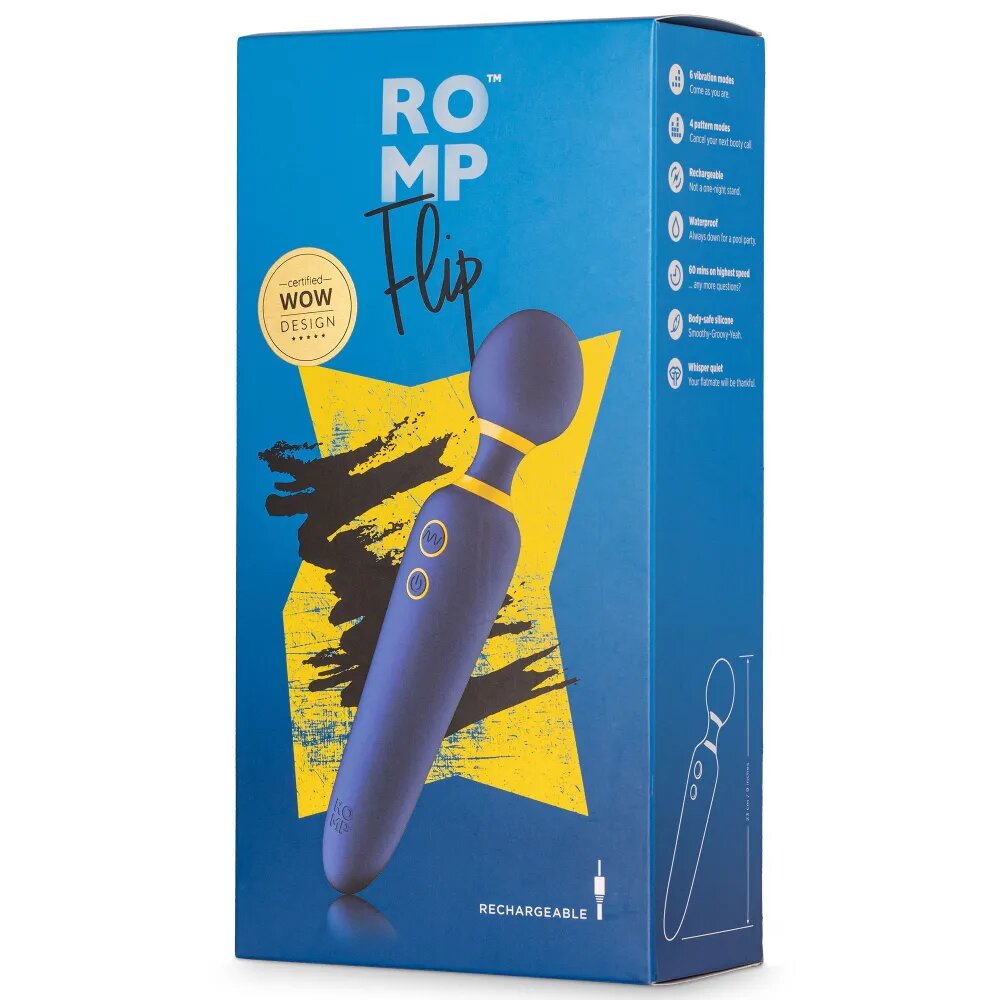 Romp Вибромассажер Flip (23 см х 4.5 см)