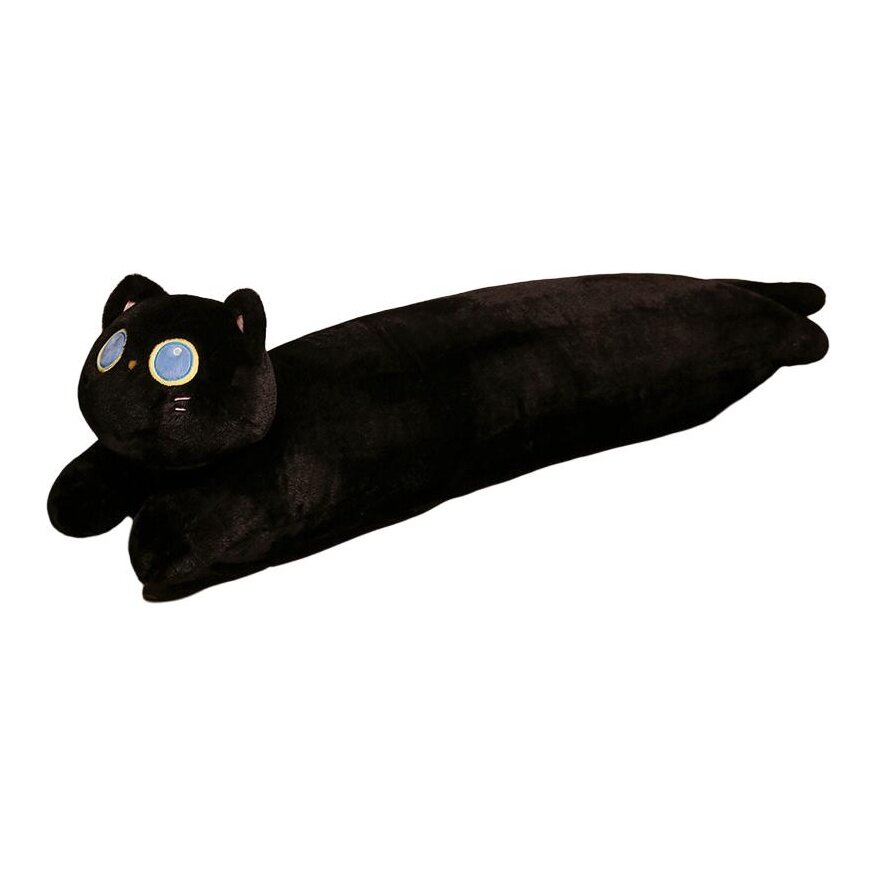 Плюшевые игрушки-брелоки унисекс XIAOCAIXIONG, Black Cat Doll 110cm