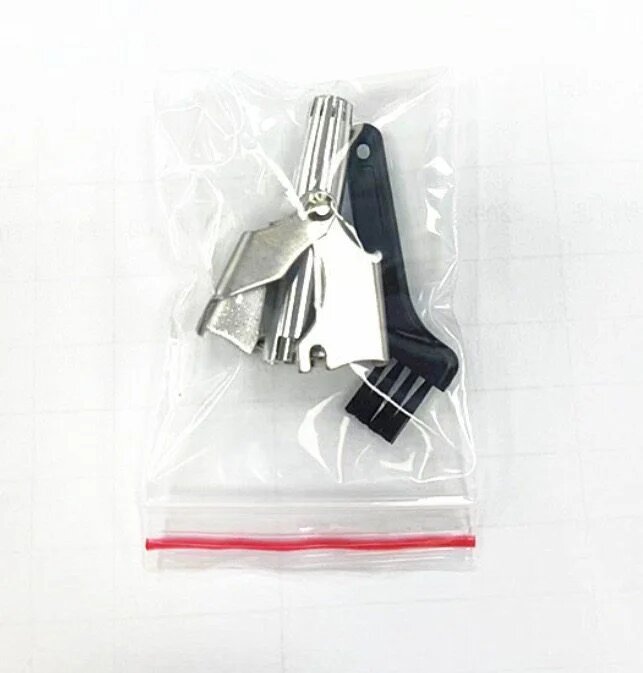 Портативный триммер для ушей и носа из нержавеющей стали 1 bag