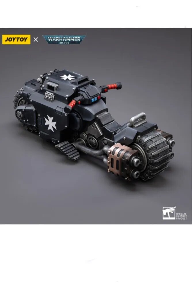 JOYTOY Подвижная фигурка Warhammer 40K 1/18 Action Figure Space Marines Black Templars Outriders