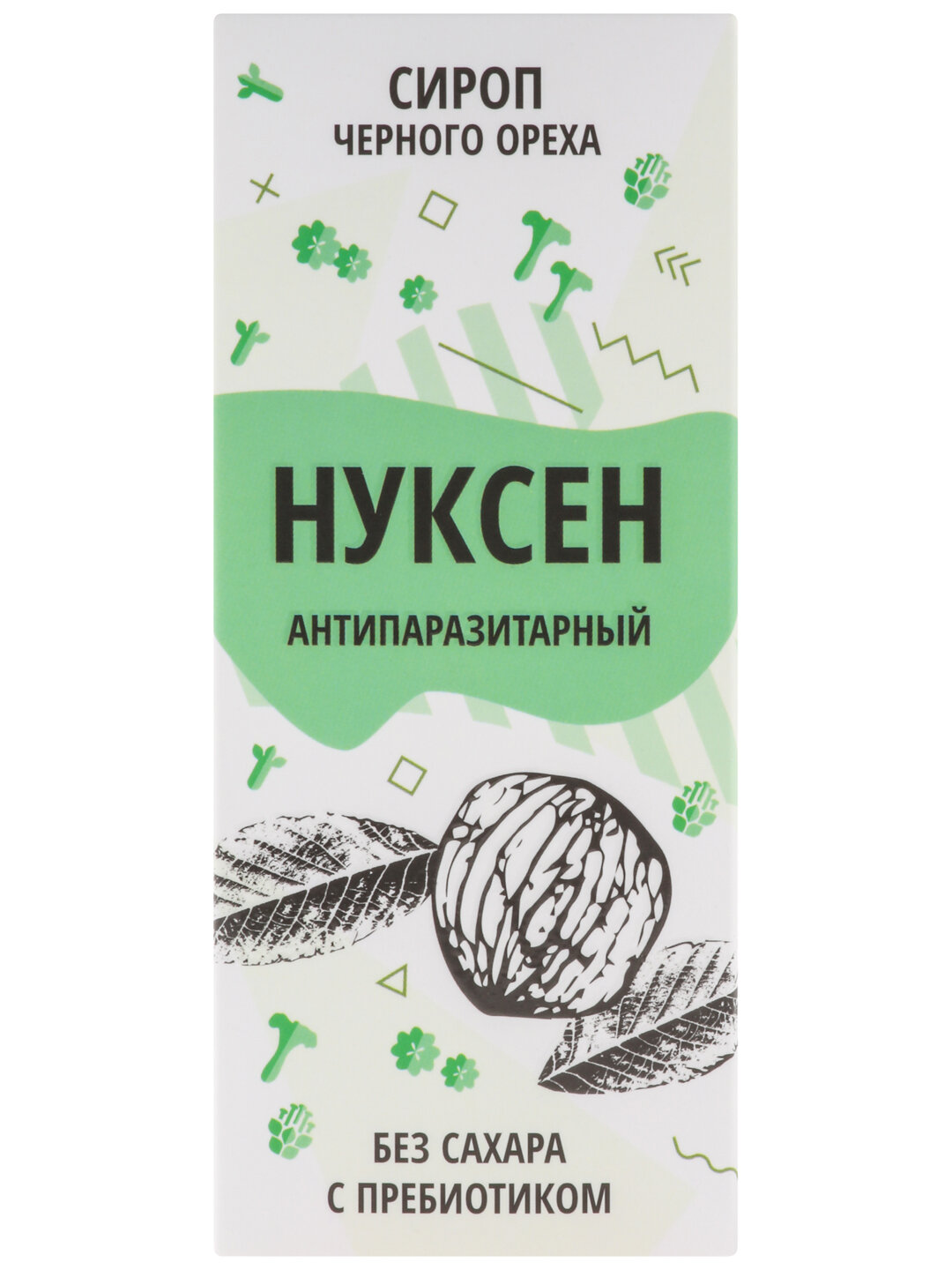 Сироп Черного Ореха Набор 2 шт "Нуксен Антипаразитарный", 250 мл - "Фитэко" / От Аллергии