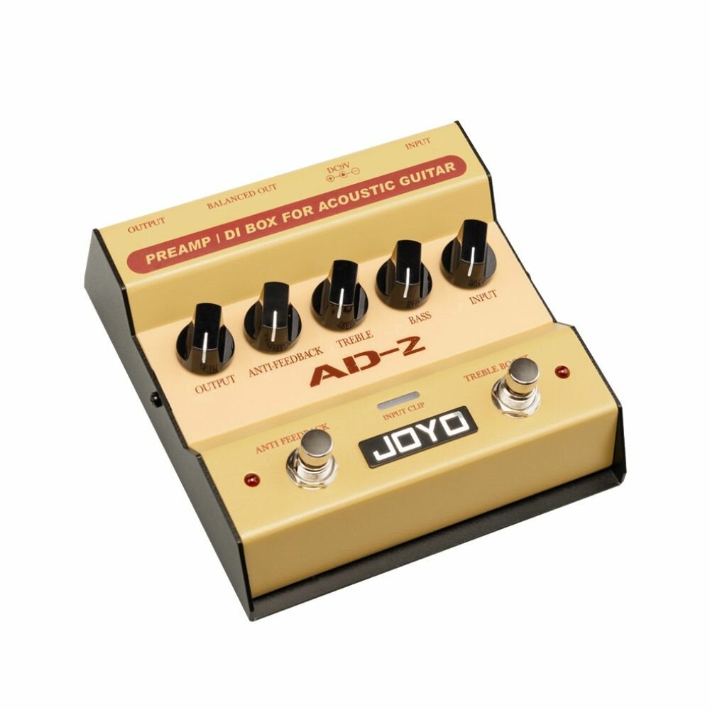 JOYO JDI-01 Напольный DI-бокс и предусилитель для акустической гитары