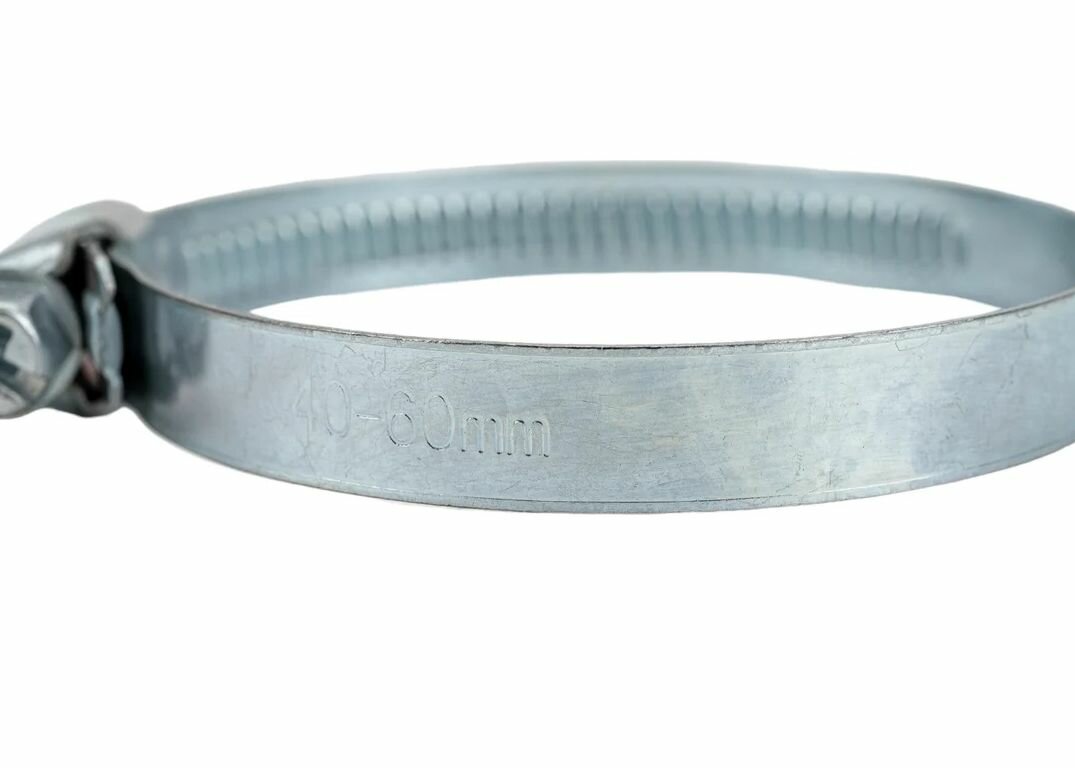 Хомут 40-60 мм, металлический, болт, TORK 40/60