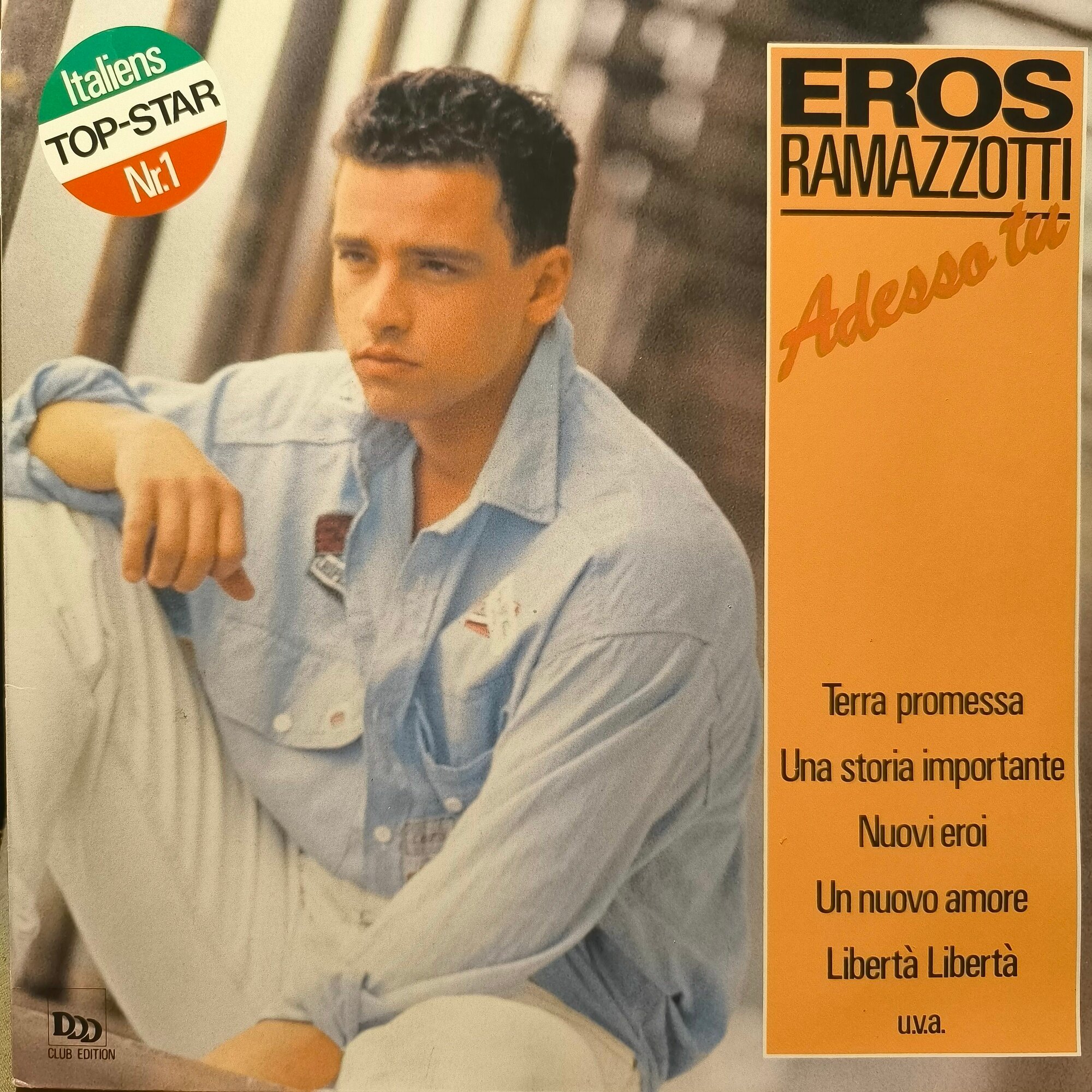 Виниловая пластинка Eros Ramazzotti - Adesso Tu (Европа) LP