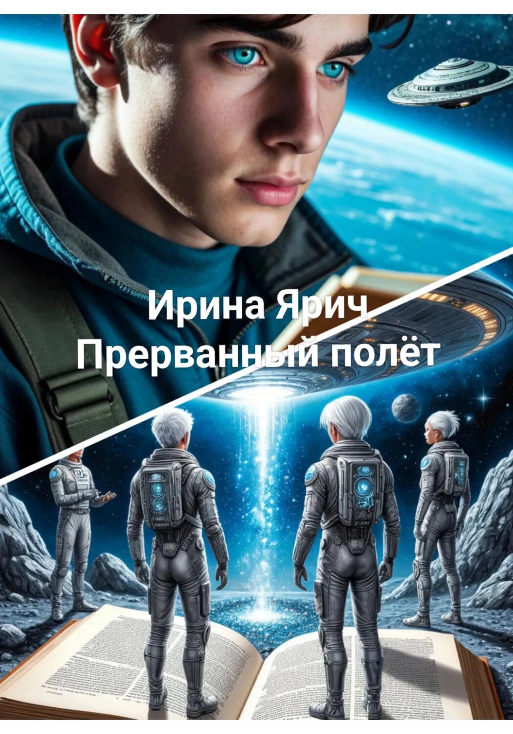 Прерванный полет, или Предыстория альбиносов Средиводья [Цифровая книга]