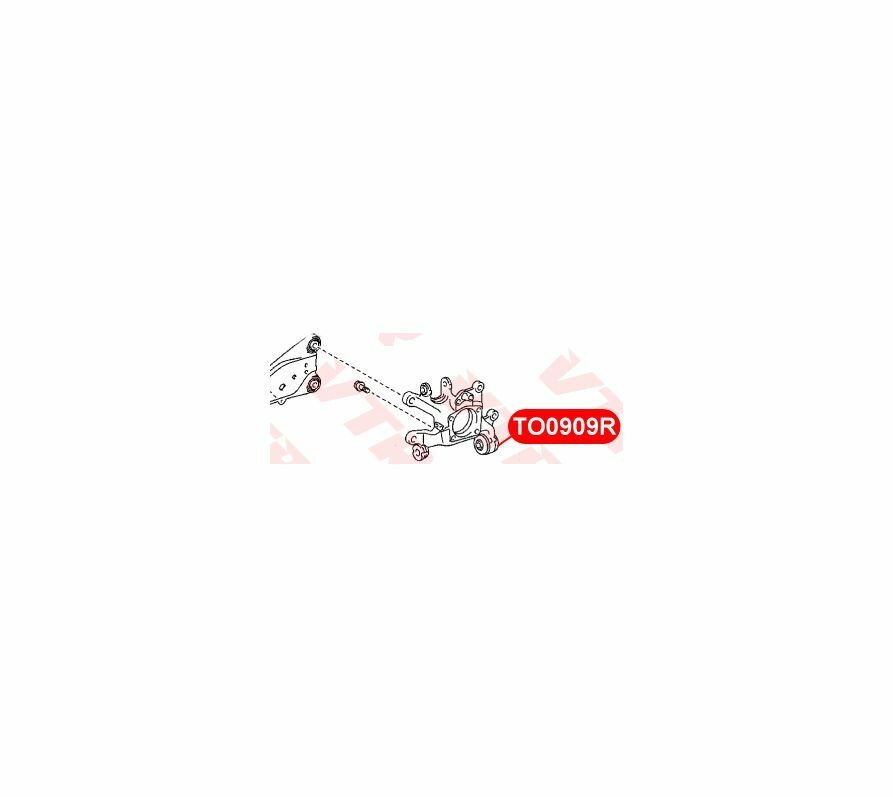 Сайлентблок VTR TO0909R
