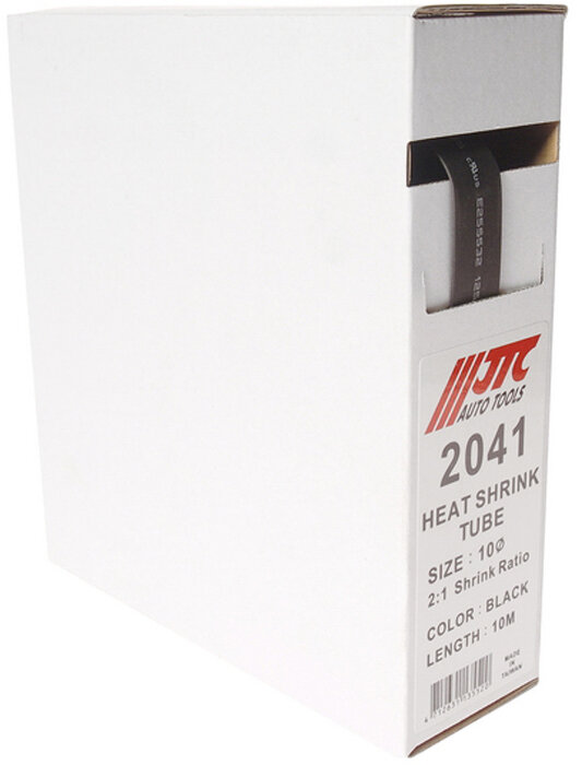 Трубка термоусадочная "JTC", диаметр 10 мм, длина 10 м. JTC-2041