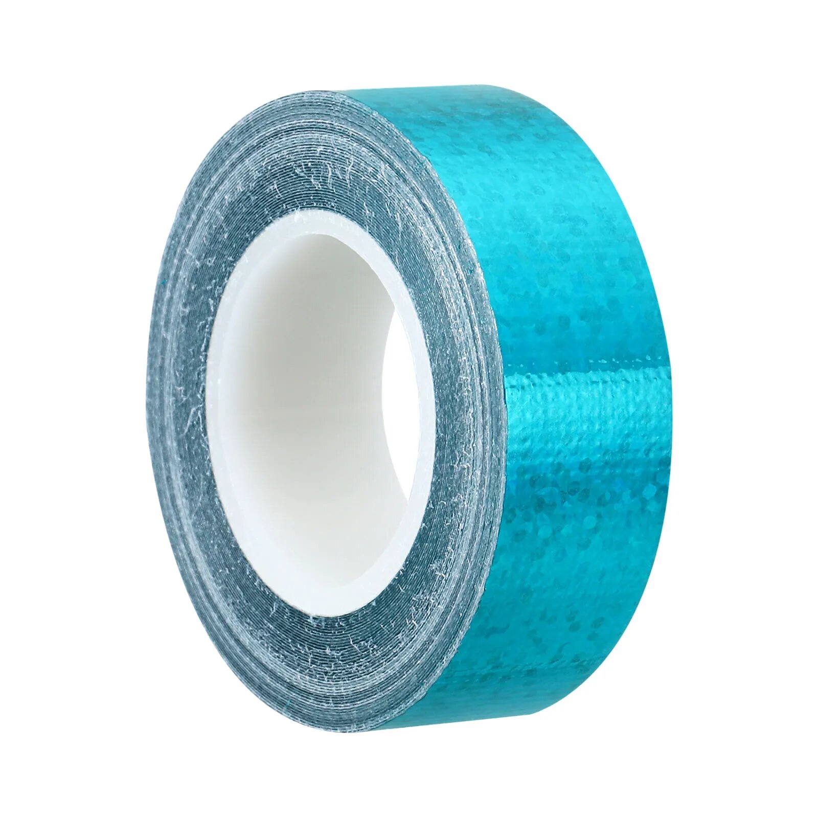 Блестящая лента Sparkle Glitter Tape 15 мм Синий, 2Pcs, Cyan