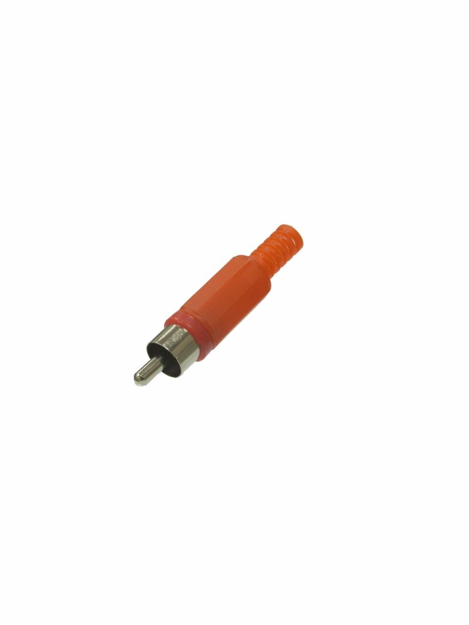 Разъем RCA тюльпан пластик красный 7-0206 (4004) (6шт)