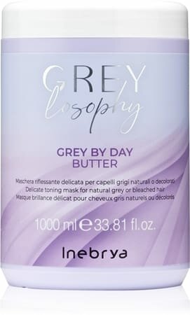 Маска для волос Inebrya Greylosophy Grey By Day Butter, 1000 мл