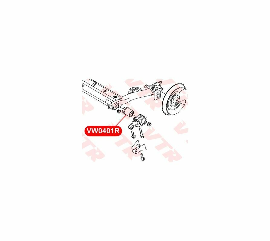 Сайлентблок VTR VW0401R