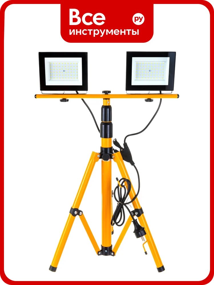 Прожектора на штативе Gigant 100W, 2*50W 6400К 220V GTMS-100