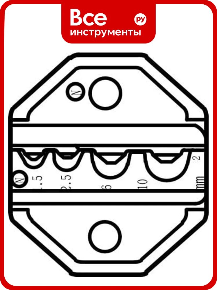 Сменные губки Pro'sKit CP-236DN 00294792