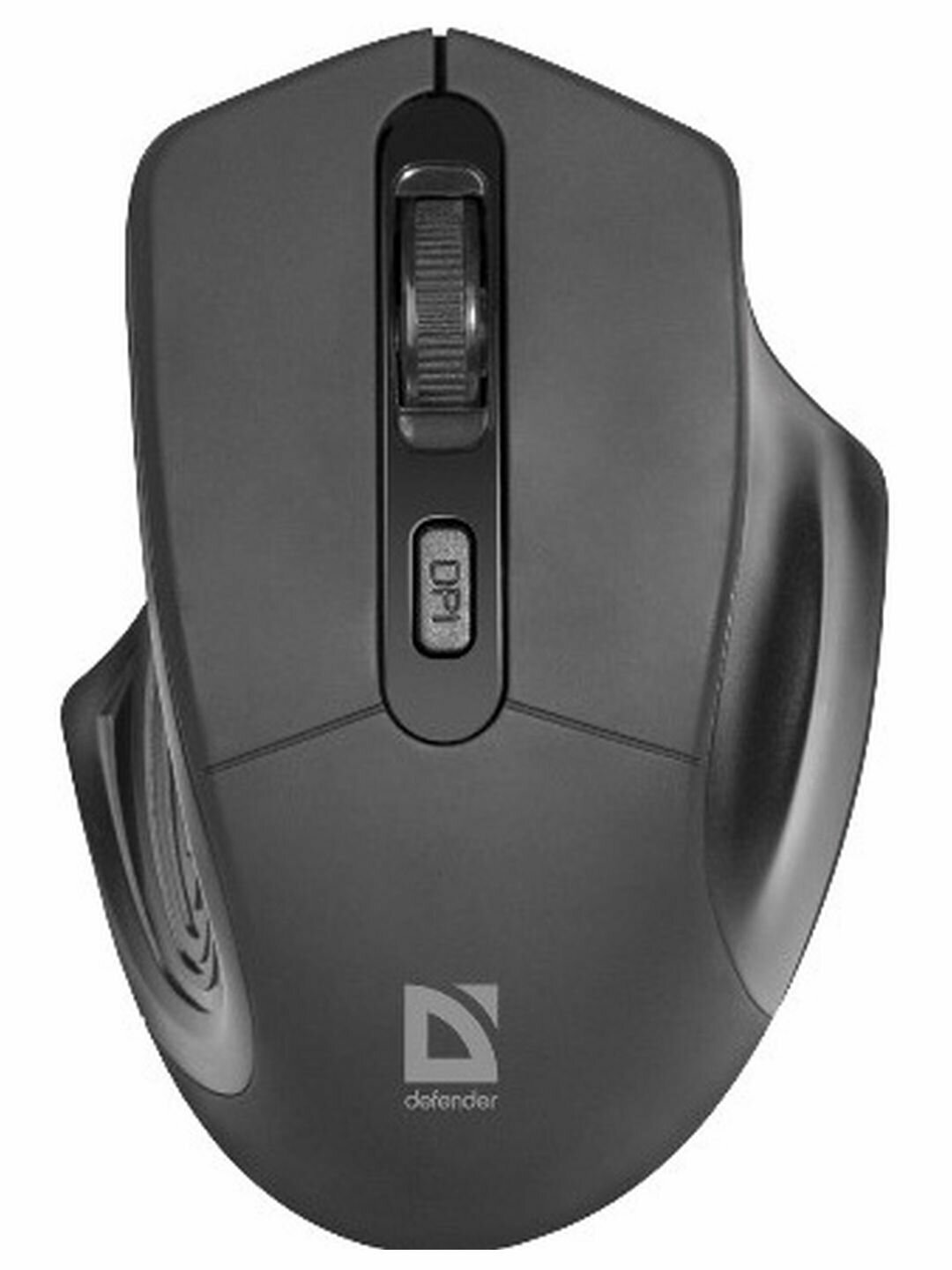 Мышь беспроводная DEFENDER Datum MB-345, оптическая, 1600 dpi, черный